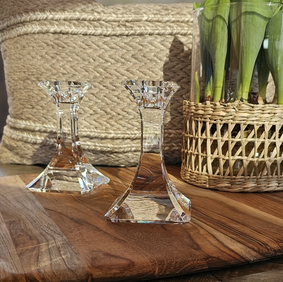 Orrefors Kostaboda | Accents | One Pair 2 Orrefors Sweden Crystal ...